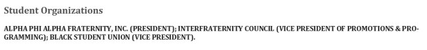 Making Greek Life Count on Your College Résumé