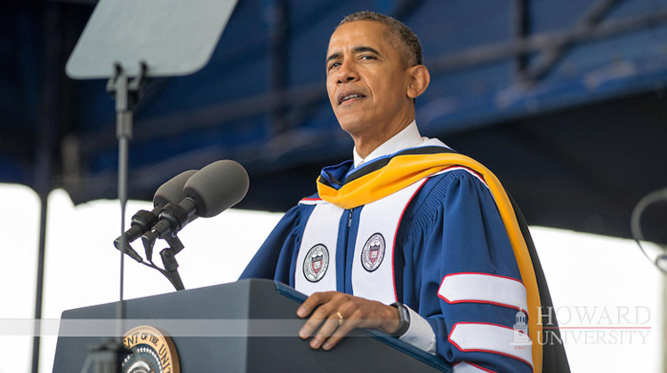 President Obama Urges Howard Grads to Be "Seeds of Change"